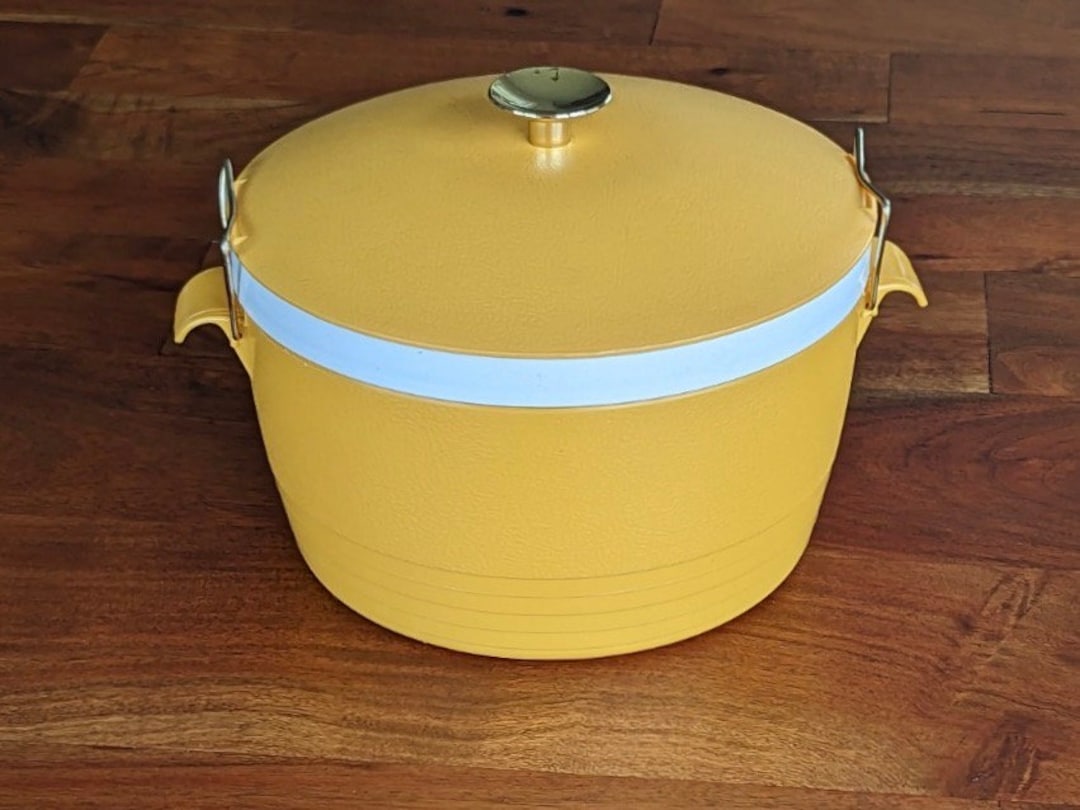 Vintage SUNFROST Harvest Gold Therm-o-ware Insulated Hot Cold Storage ...