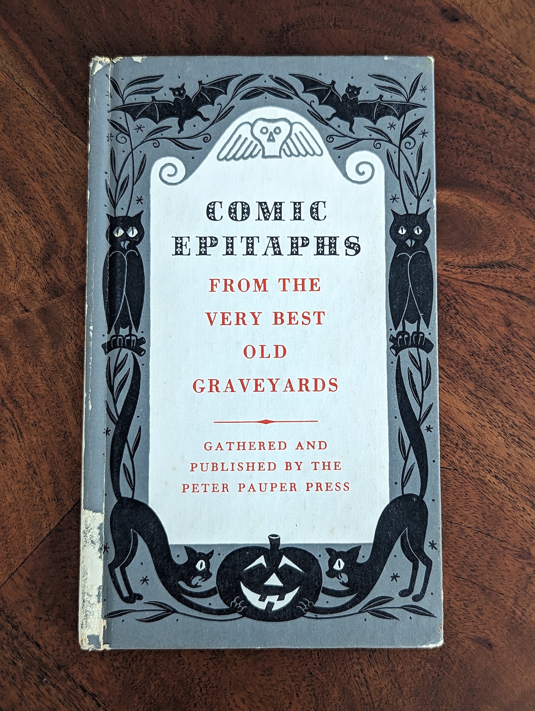 Vintage 1957 Comic Epitaphs From the Very Best Old Graveyards ...