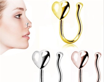 Heart Nose Cuff - Etsy