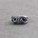 Owl Eye Ring Sterling Silver Owl Eyes Ring Sterling Silver - Etsy