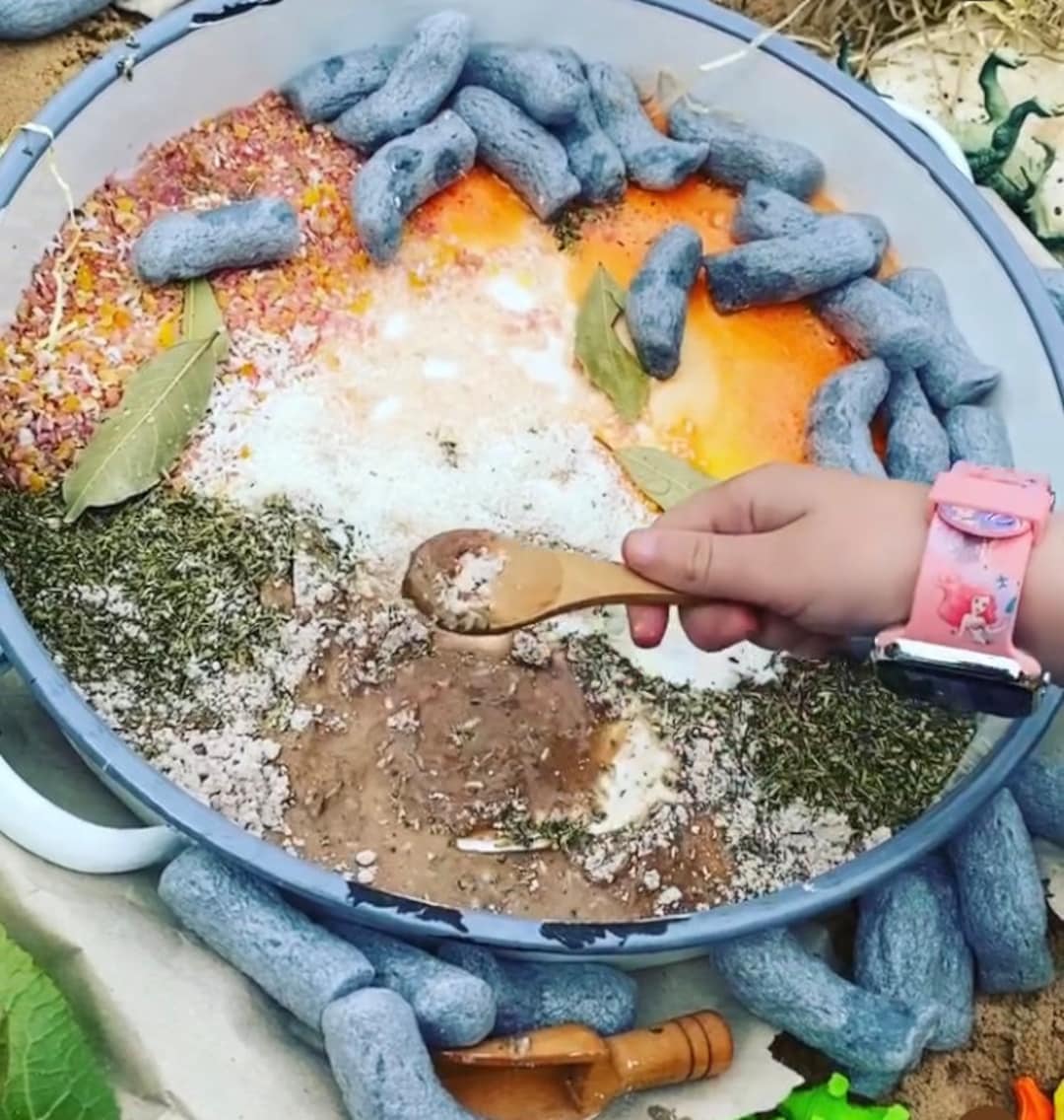 Taste Safe Dirt Sensory Base Sensory Filler Sensory Bin - Etsy