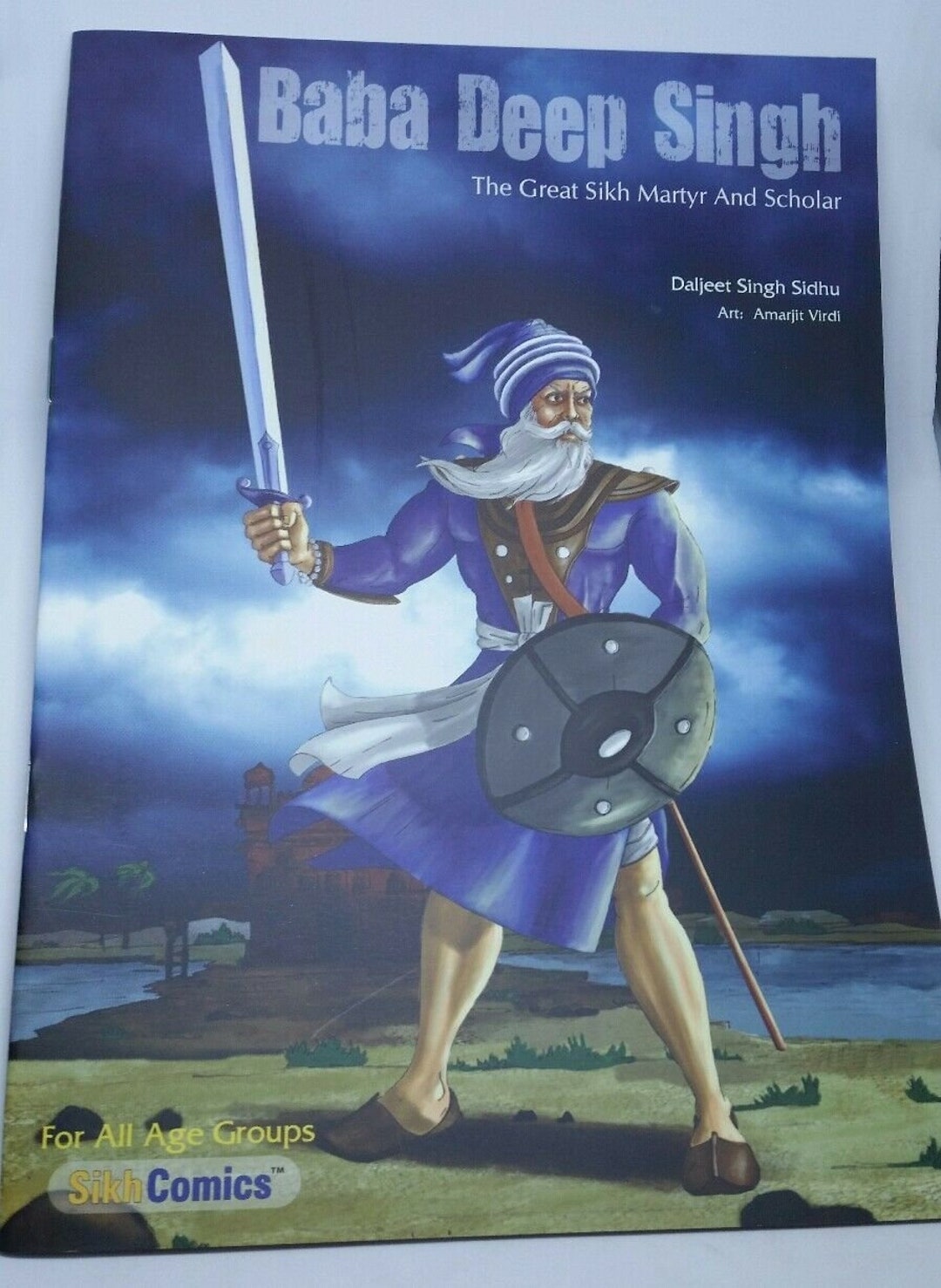 Sikh Kids Comic Shaheed Baba Deep Singh Ji by Daljeet Singh - Etsy