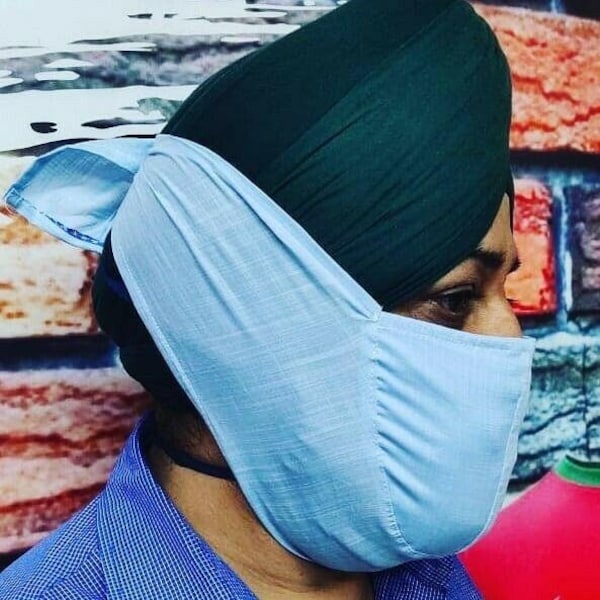 Punjabi Face Mask - Etsy