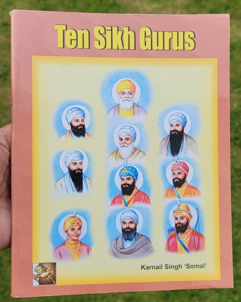 Ten Sikh Gurus Kids Learning Sikhism Singh Kaur Religion Book - Etsy UK