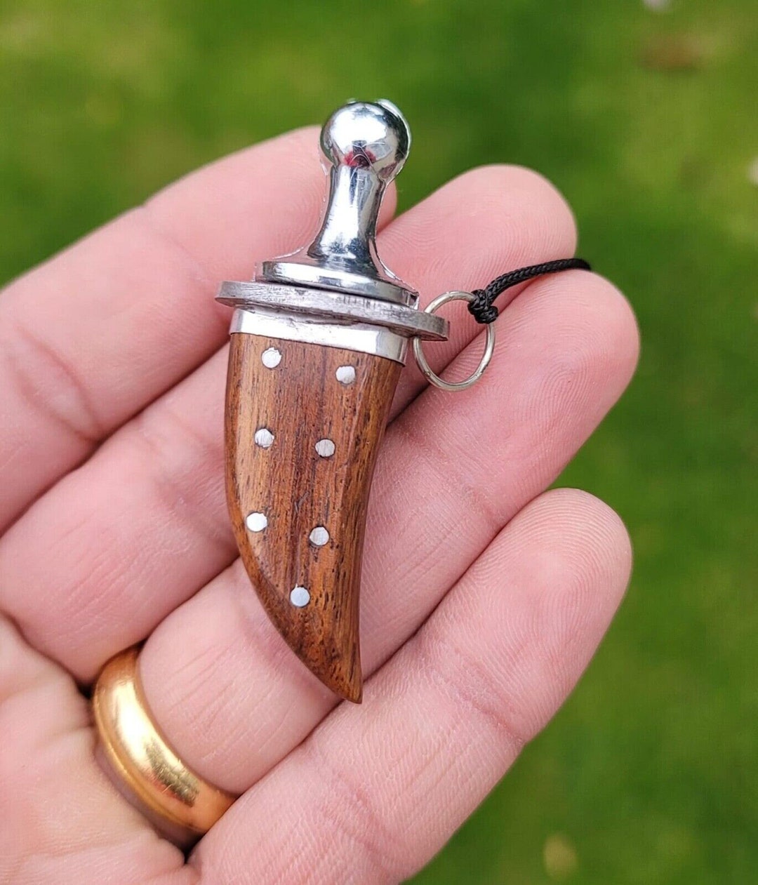 Sheesham Wood Kirpan Sarbloh Mini Siri Sahib Necklace Sikh - Etsy