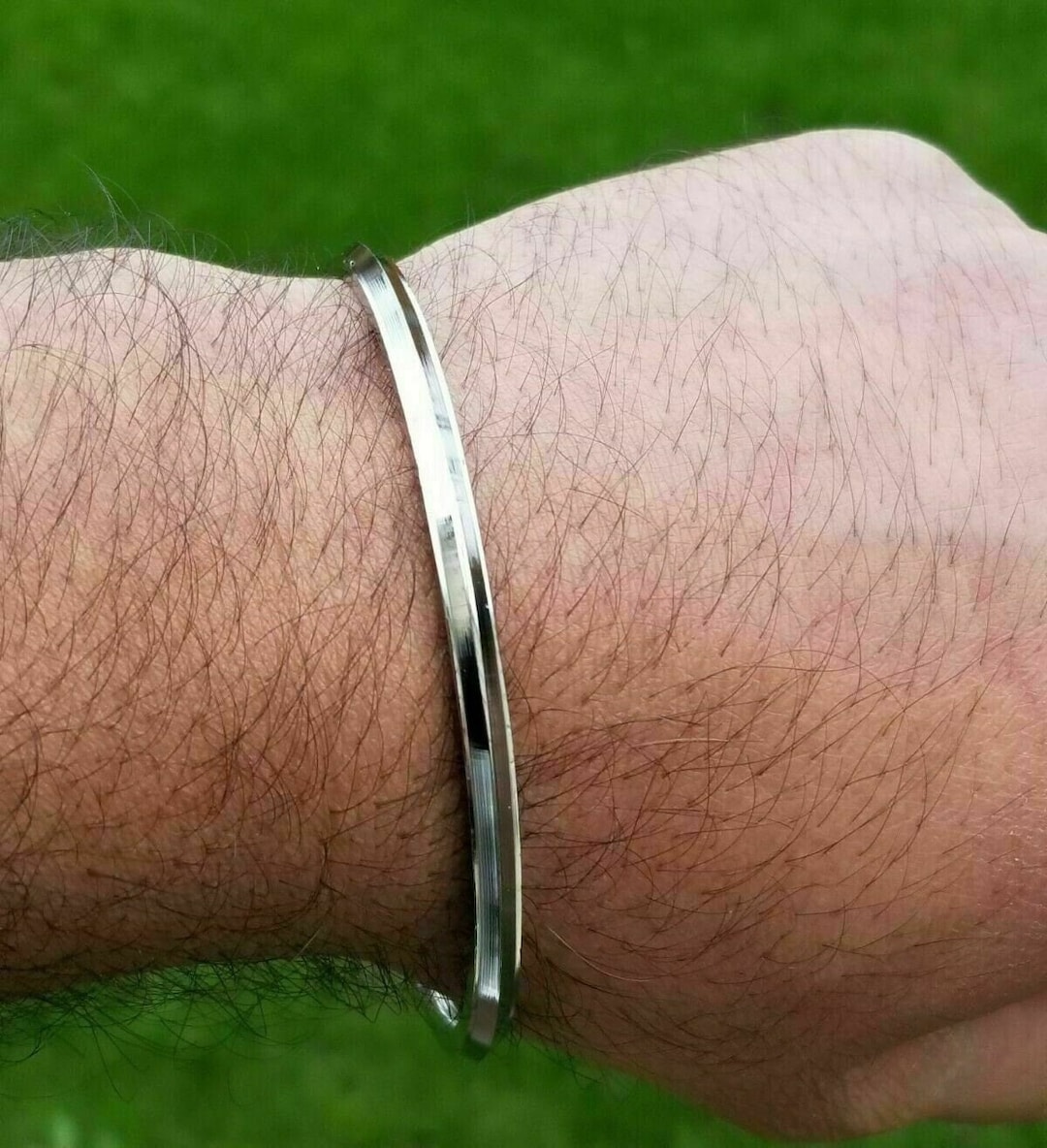 Stainless Steel Kara Bangle Sikh One Edge Kada Singh Kaur - Etsy UK