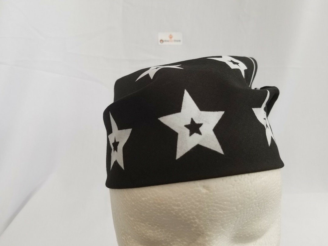 Sikh Hindu Punjabi Stars Black White Bandana Head Wrap Gear - Etsy