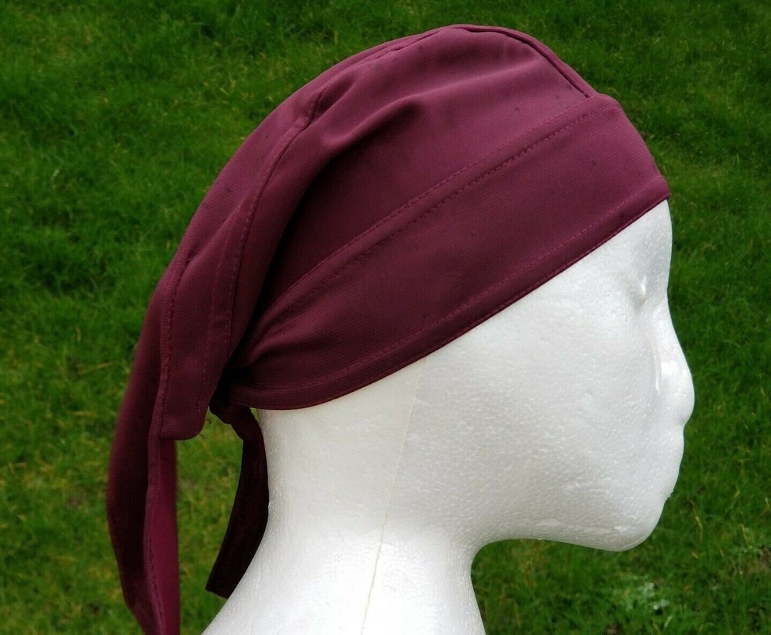 Sikh Punjabi Jean Patka Pathka Turban Bandana Head Wrap Burgundy Colour ...