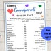 Grandparents Day Printables Grandparents Day Game, This or That, Would ...