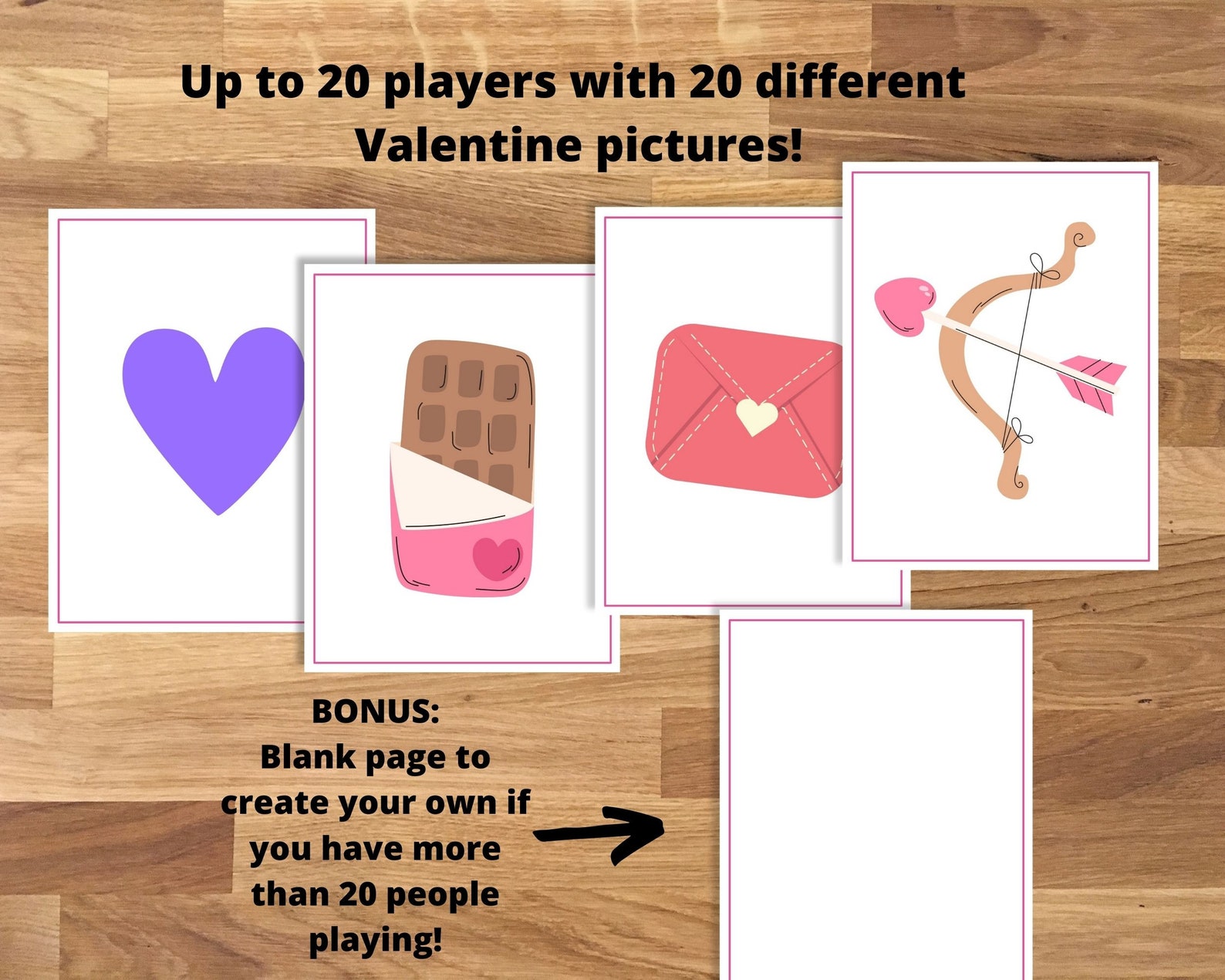 Valentine Cake Walk - Printable Cake Walk, Kids Valentine's Day Game ...