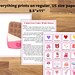 Valentine Cake Walk - Printable Cake Walk, Kids Valentine's Day Game ...