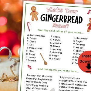 What's Your Name Game - Christmas Name Generator, What's Your ...