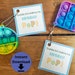 Pop It Birthday Favor Tags - Thanks for Making My Birthday Pop! Gift ...