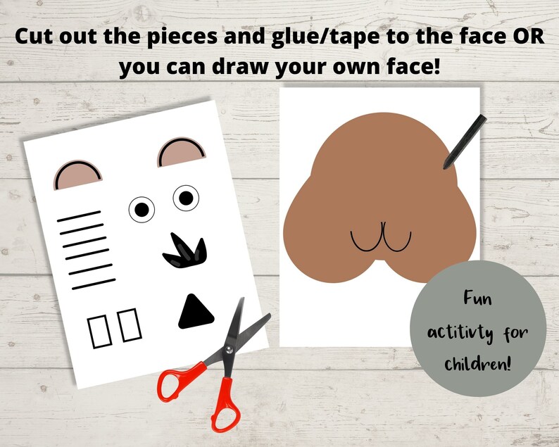 Groundhog Day Kids Activity Roll A Groundhog Game, Children's Ground ...