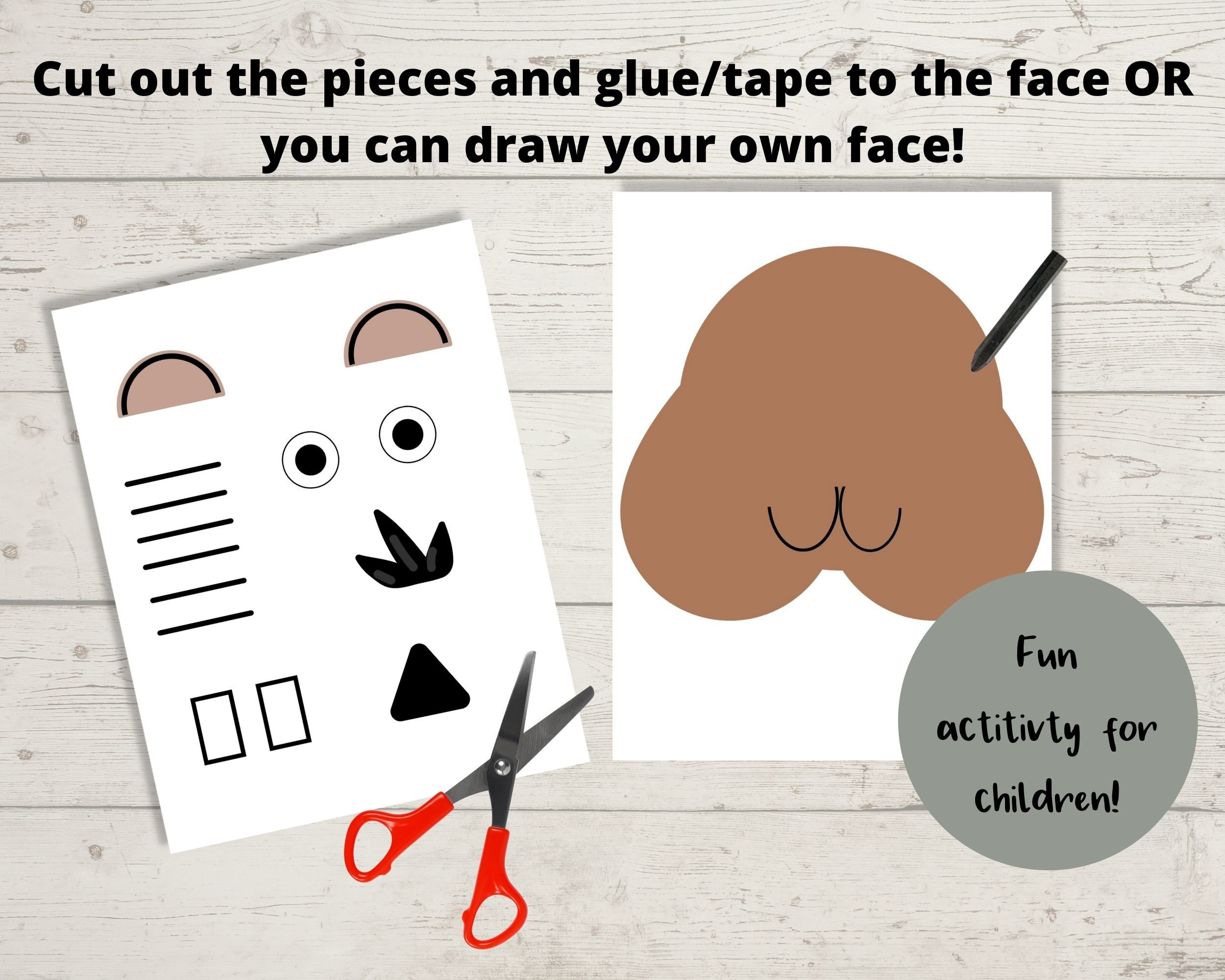 Groundhog Day Kids Activity Roll A Groundhog Game, Children's Ground ...