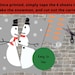 Pin the Carrot Nose on the Snowman Game - Printable Children's ...