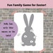 Pin the Tail on the Bunny Children's Game - Easter Game for Kids ...