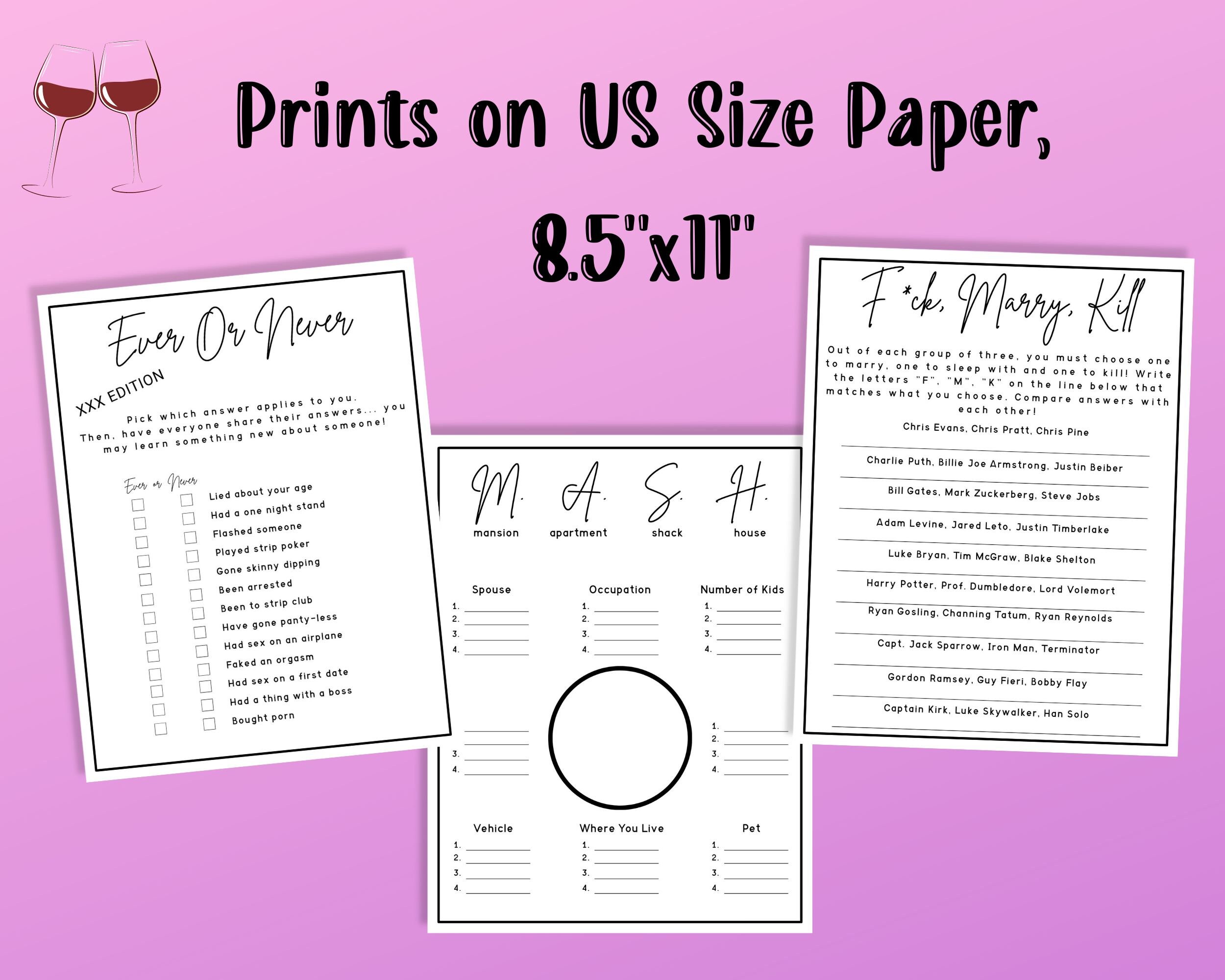 Ladies Night Games Ladies Night Out, Girls Weekend Games, Galentines ...