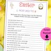 Easter Most Likely to Game - Adult Easter Game, Family Easter Game ...