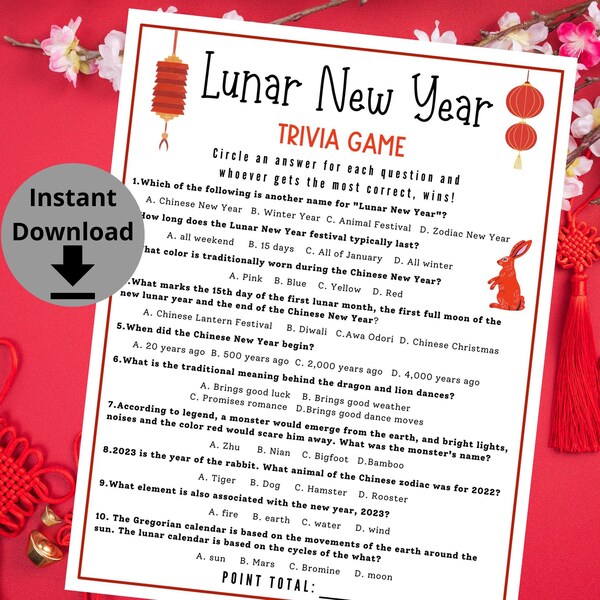 Regalo lunar de año nuevo - Etsy México