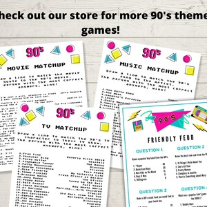 Class Reunion Game Bundle - High School Reunion Games, Class Reunion ...