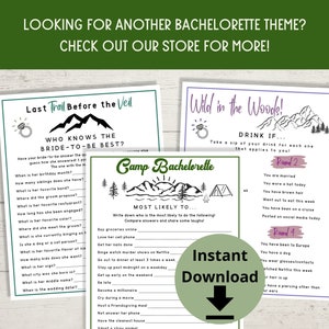 Flannel Fling Before the Ring Bachelorette Party Games Flannel and Fizz ...