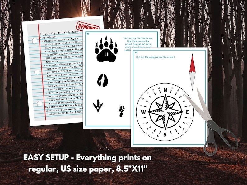 Camping Themed Escape Room Outdoors Escape Room, Escape Room for Adults ...