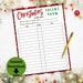 Christmas Talent Show Sign up Sheet - School Talent Show Signup, Talent ...