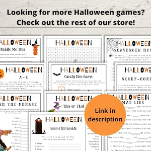 Halloween Cake Walk - Printable Cake Walk, Halloween Activity, Kids ...