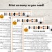 Halloween Trivia Halloween Quiz, Halloween Party Game, Halloween ...