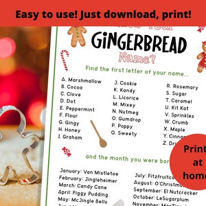 What's Your Name Game - Christmas Name Generator, What's Your ...