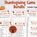 Thanksgiving Game Bundle - Thanksgiving Games, Fall Games ...