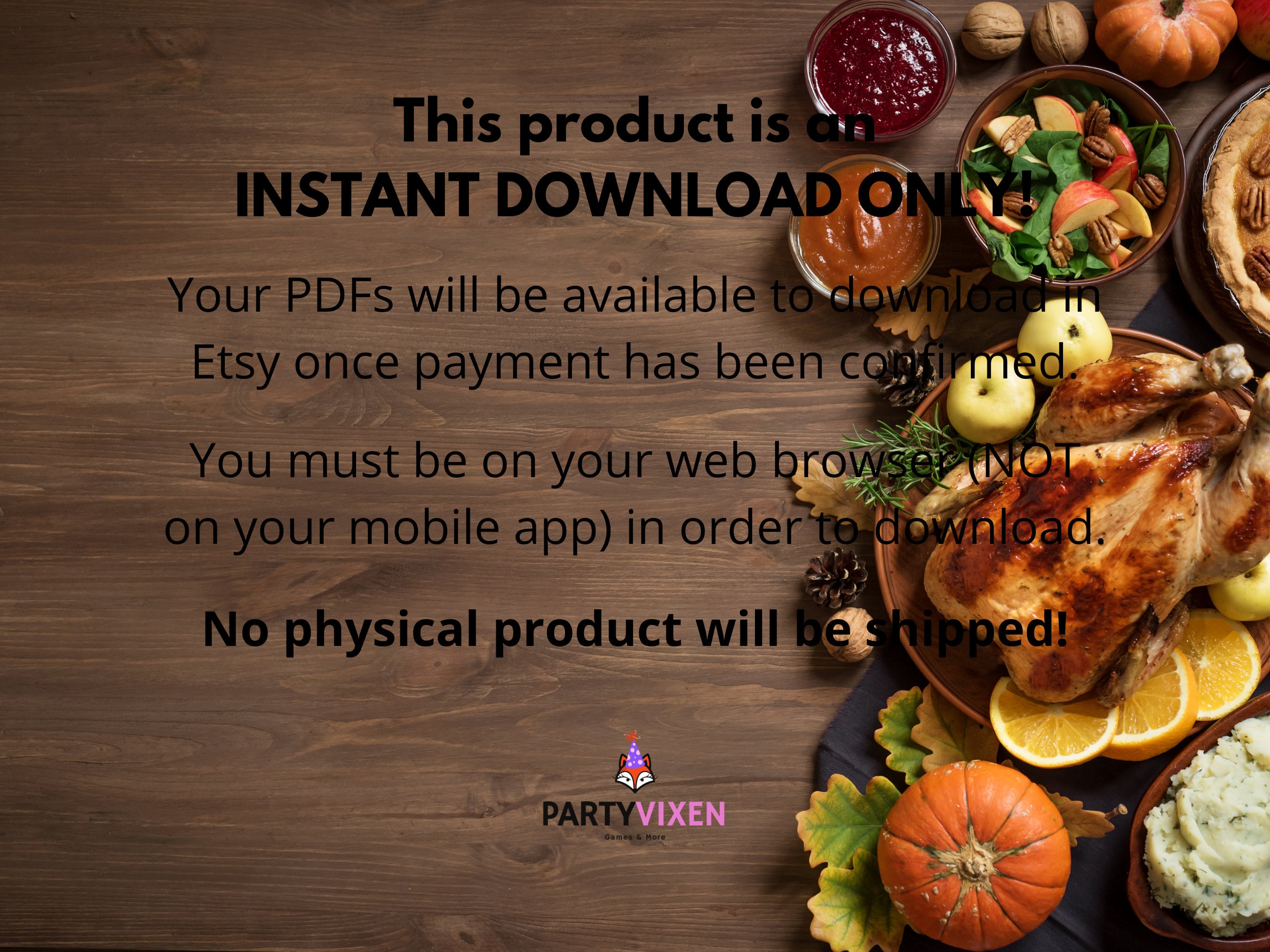 Thanksgiving Escape Room Escape Room for Adults Teens Family, Escape ...