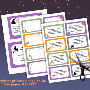 Halloween Scavenger Hunt - Witch Party Game, Witch Hunt Game for Kids ...