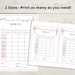 Mother's Day Day Bunco - Bunco Printables, Bunco Game, Moms Day Bunco ...