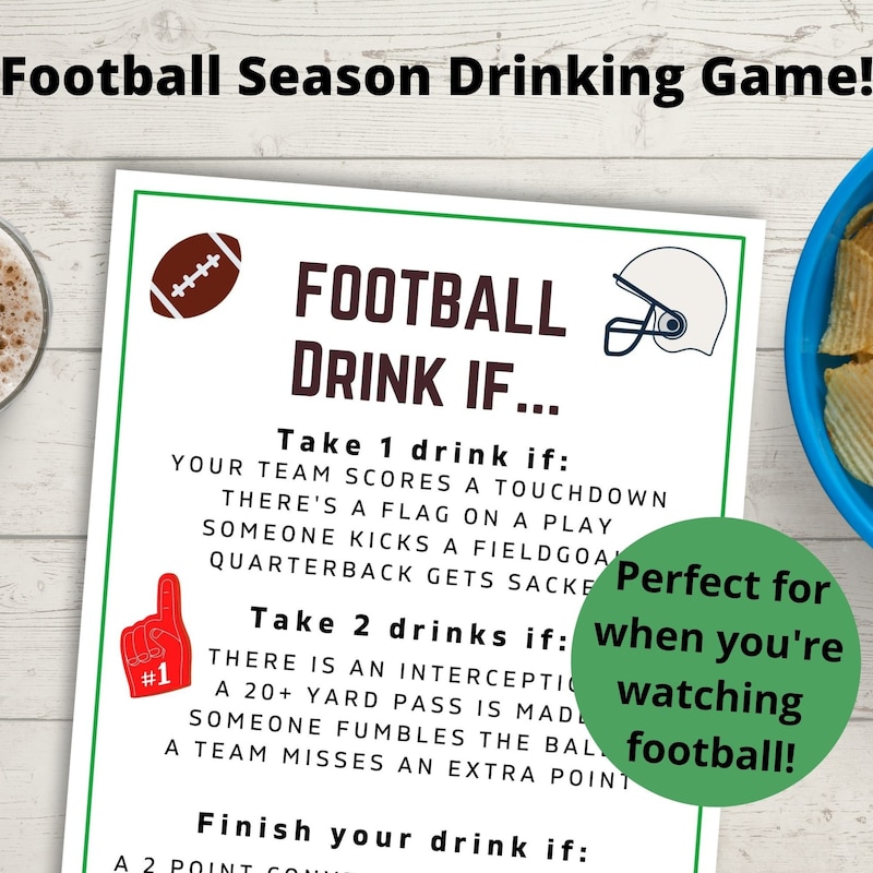 College Drinking Games - Etsy