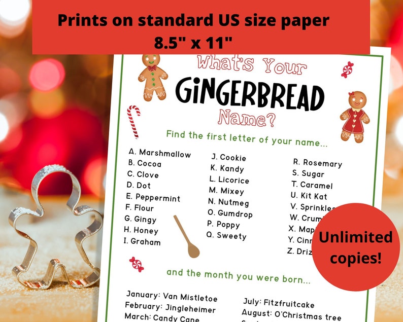 What's Your Name Game - Christmas Name Generator, What's Your ...