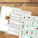 Christmas Cake Walk Printable Cake Walk, Kids Christmas Game, Toddler ...