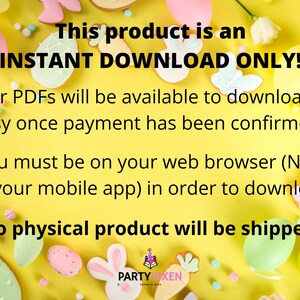 Easter Dice Game - Easter Egg Game, Candy Dice Game, Printable Easter ...