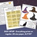 Halloween Escape Room - Witch Party Game, Escape Room Kit, Printable ...