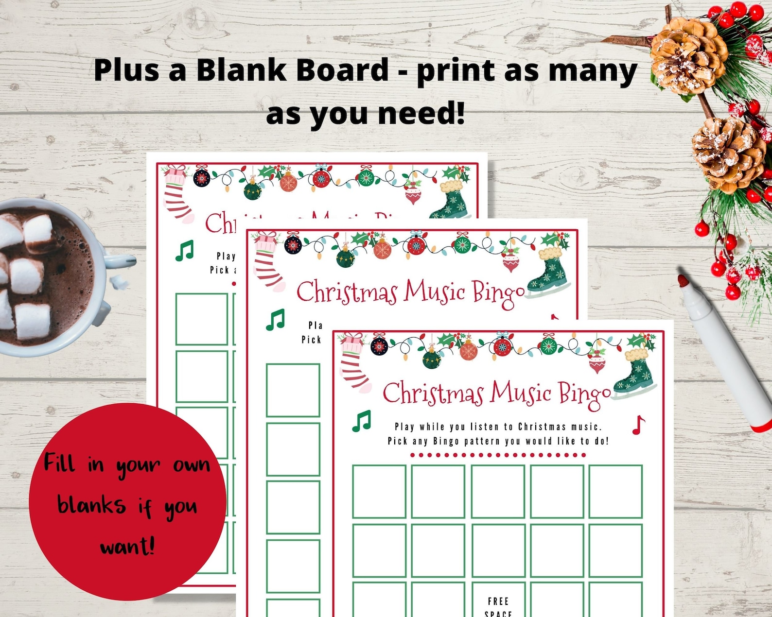 Christmas Song Bingo Christmas Carol Game, Christmas Bingo, Christmas ...