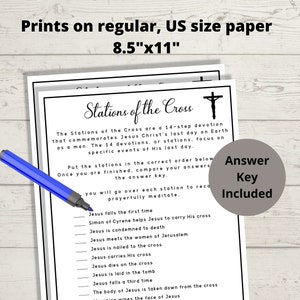 Stations of the Cross Childrens Activity - Good Friday Lesson, Ways of ...