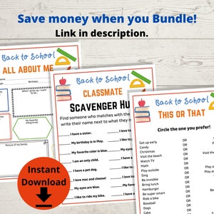 All About Me Back to School Worksheet - Children's Get to Know You Game ...