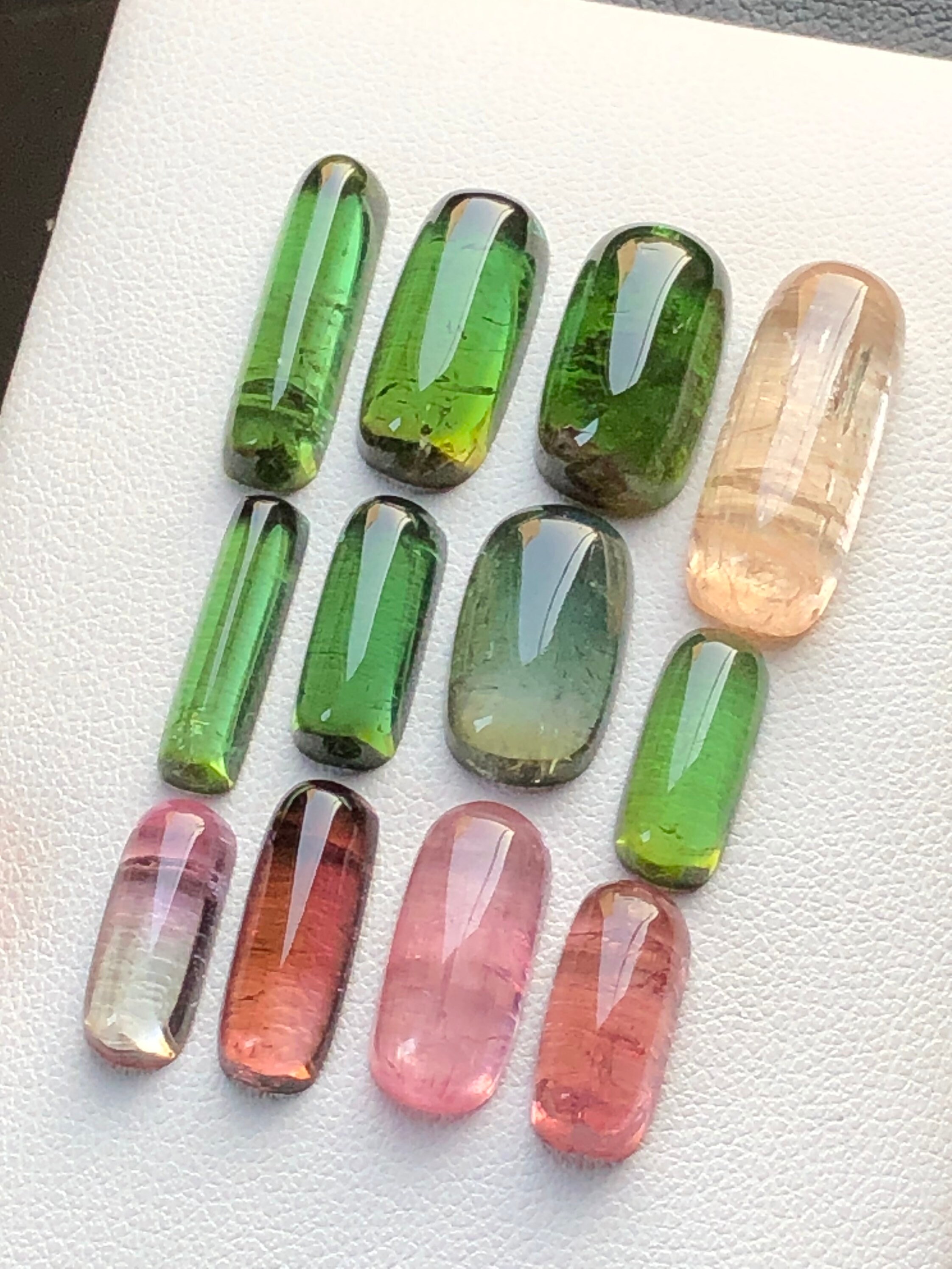 60 Carats Beautiful Stunning Tourmaline Cabochons Ethically - Etsy