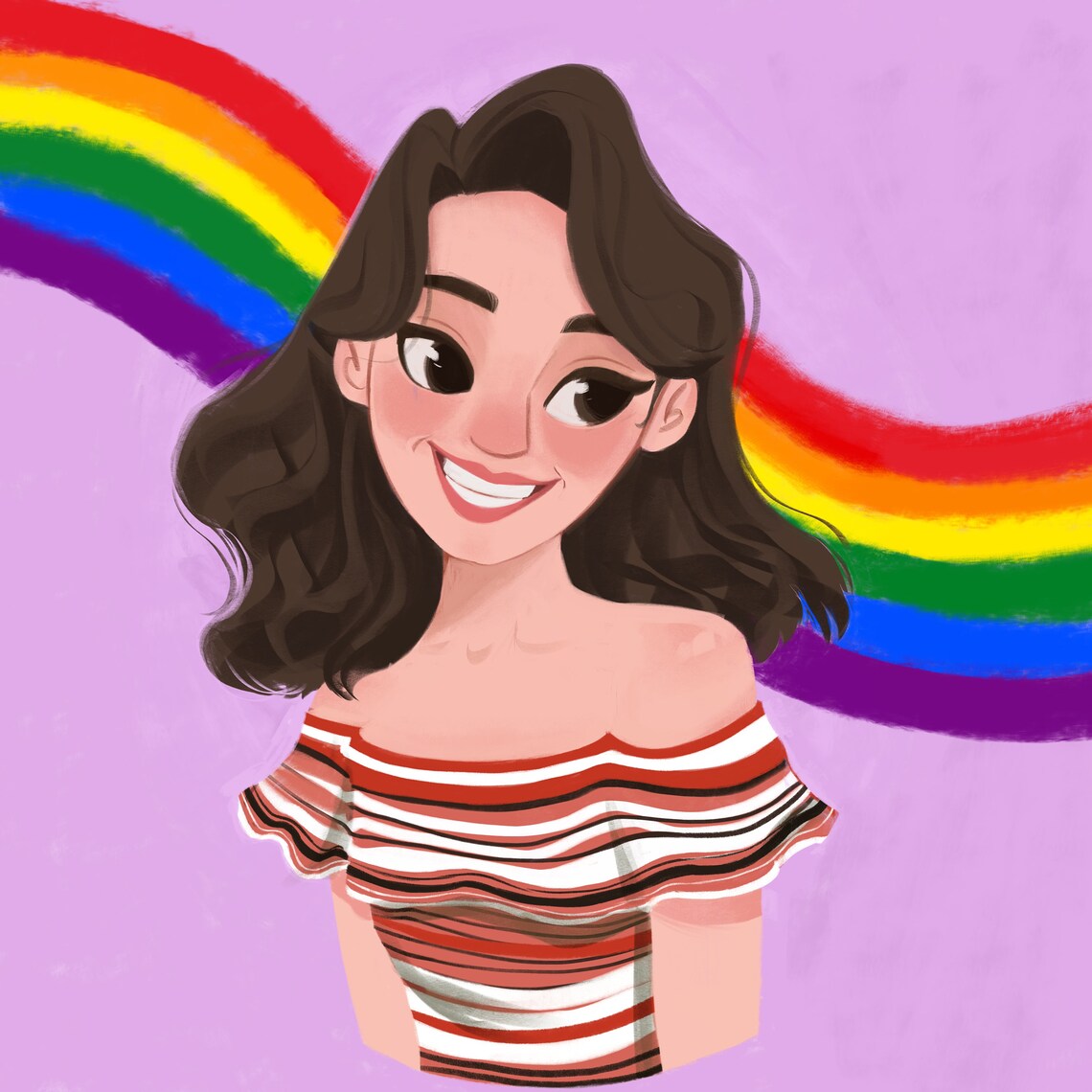 Custom Portrait Cartoon Portrait Custom Illustration Custom | Etsy