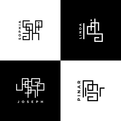 Custom Design Name Name Logo Digital File Letter Name | Etsy