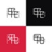 2 Name 1 Logo Design, Minimalist Custom Monogram, OPTION 17 - Etsy