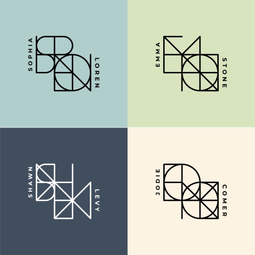 Custom Name Logo Design OPTION 1 - Etsy