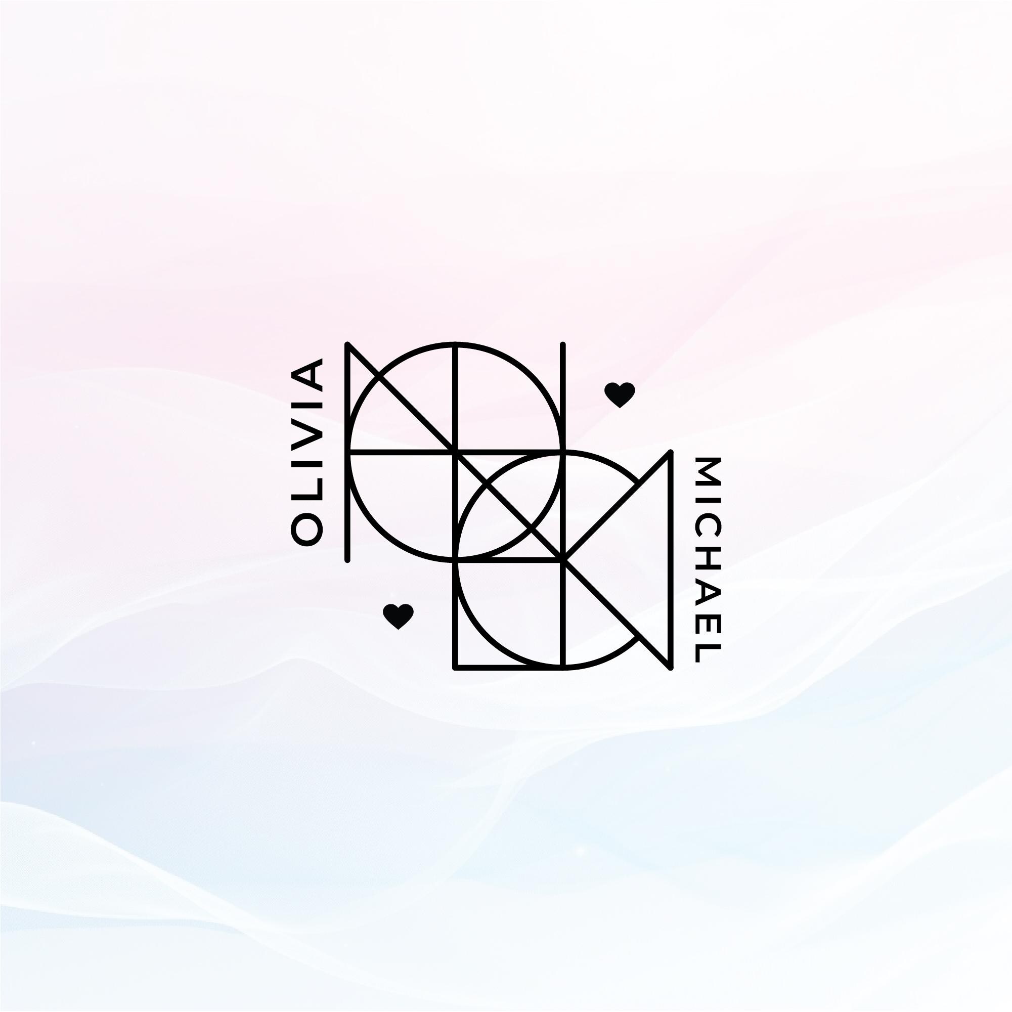 Custom Couple Logo Design, Name Logo, Art for Couples - Etsy
