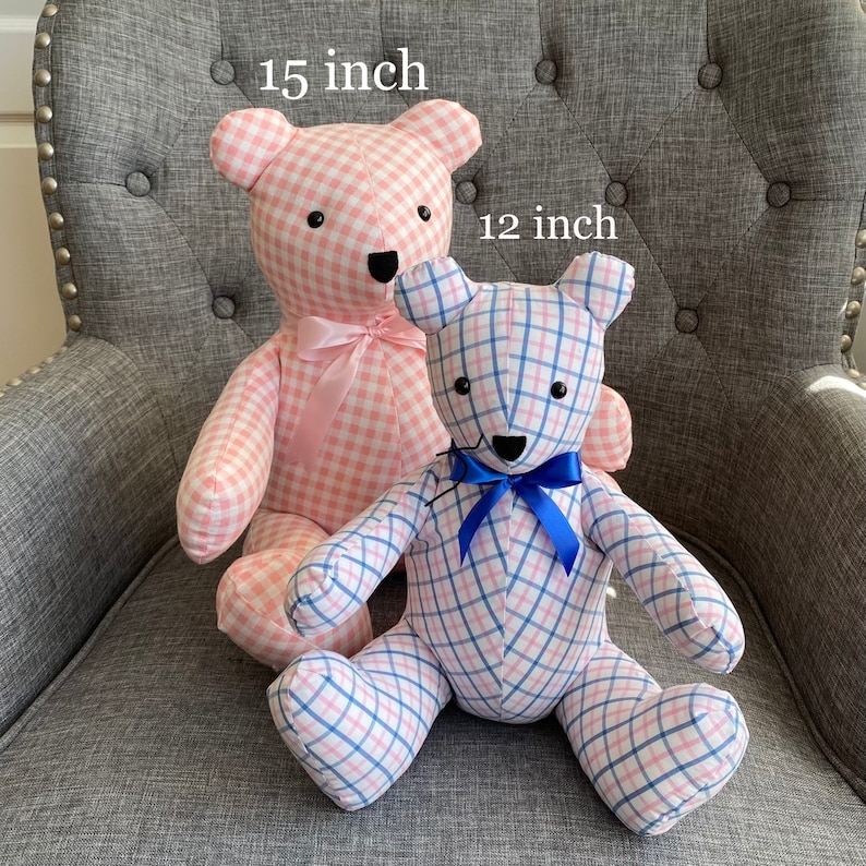 12 Handmade Memory Bear | Etsy